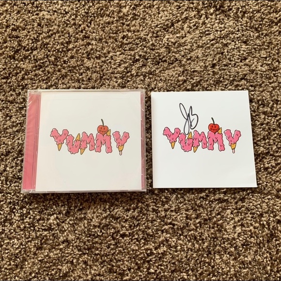 Justin Bieber | Other | New Justin Bieber X Drew House Signed Yummy Cd ...